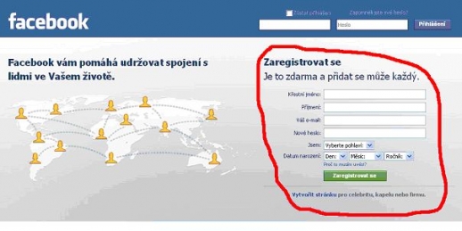 Jak se zaregistrovat na Facebook.com? - Písařík - školní časopis